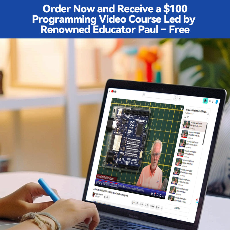 SunFounder Elite Explorer Kit with Original Arduino Uno R4 WiFi, RoHS