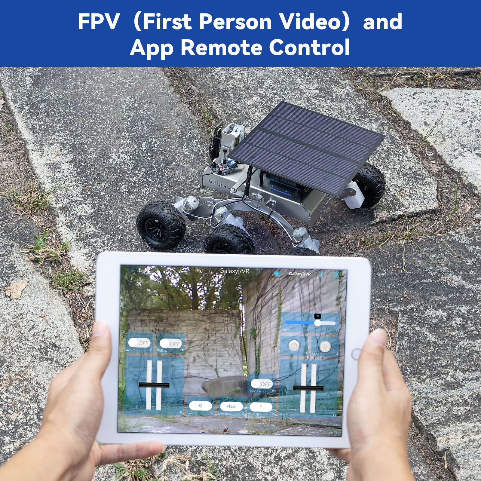 SunFounder GalaxyRVR Mars Rover Kit for Arduino Uno R3 | SunFounder