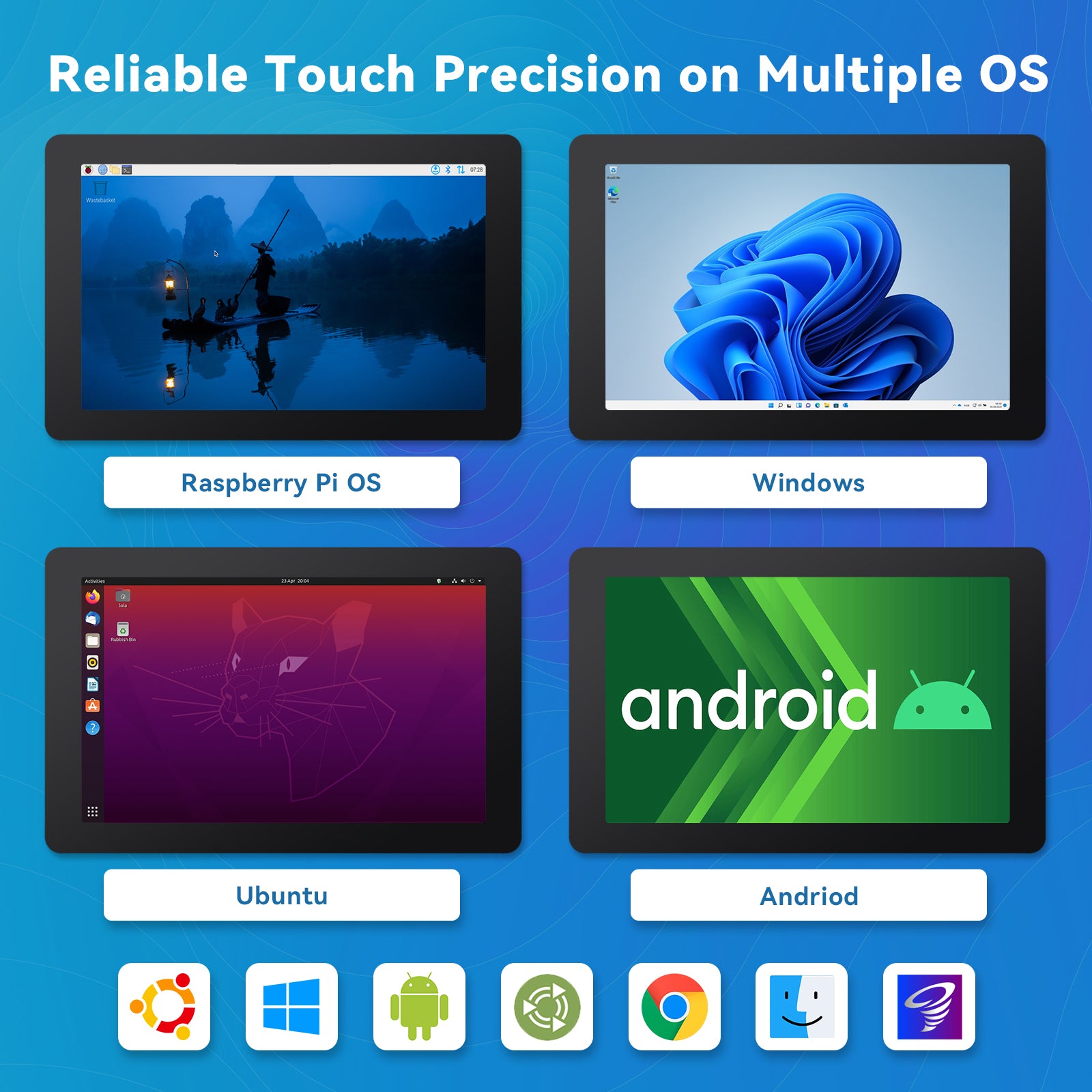 SunFounder Latest 10 Inch DIY Touch Screen All-In-One Solution for ...