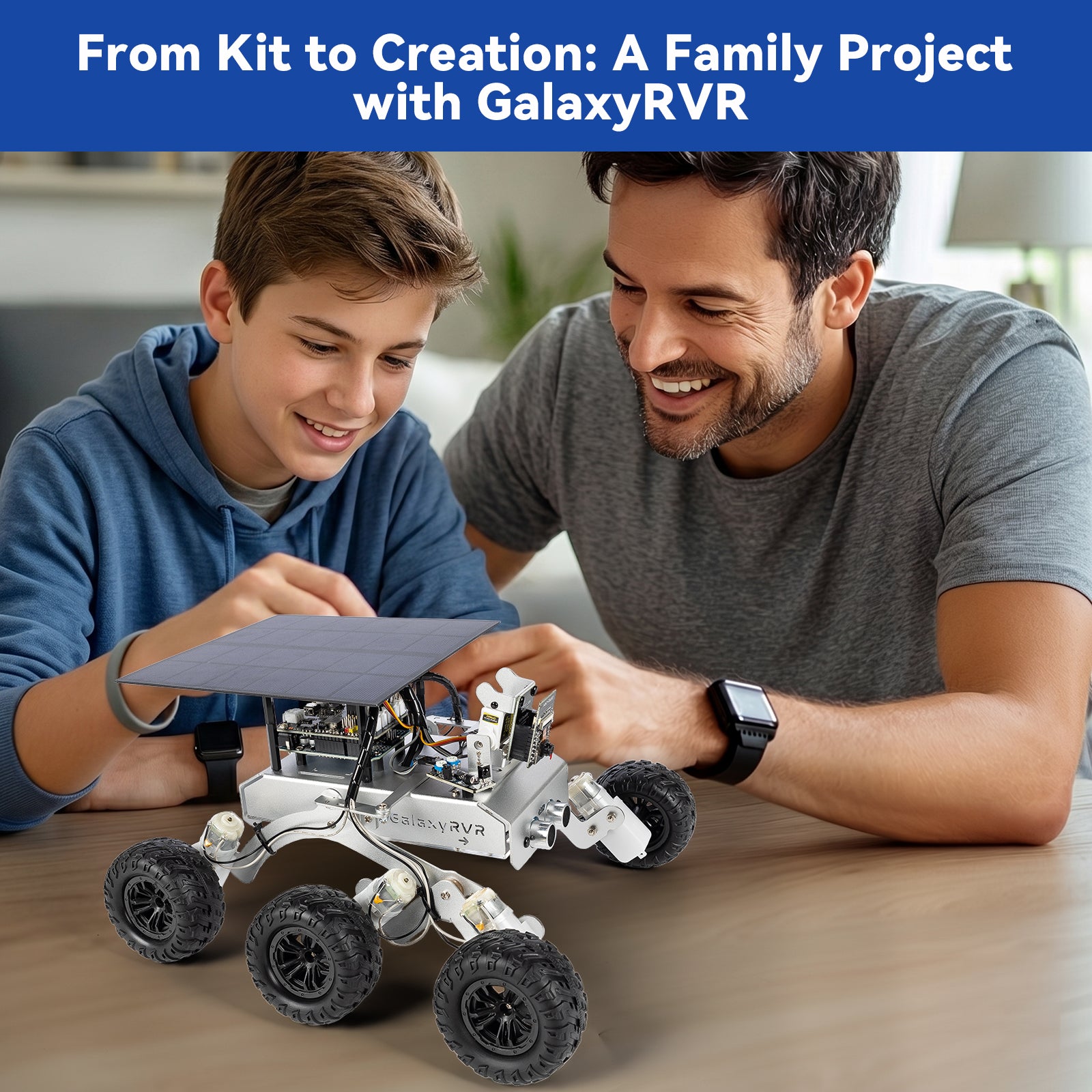 SunFounder GalaxyRVR Mars Rover Kit for Arduino Uno R3 | SunFounder