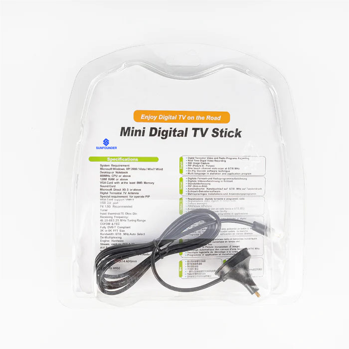DVB-T USB Stick Set with RTL2832U/R820T-SunFounder
