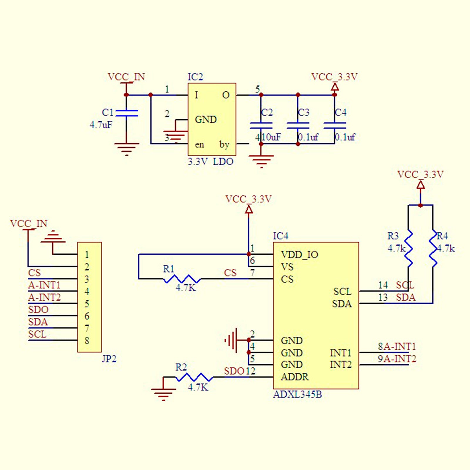 Digital Accelerometer ADXL345 Module | SunFounder
