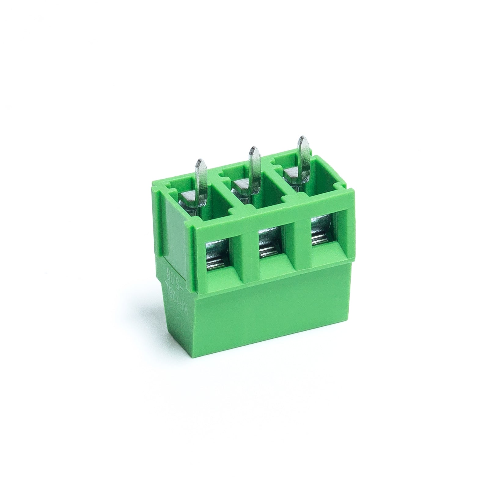 10pcs 3 Pole 5.08mm Pitch PCB Mount Screw Terminal Block Connector ...