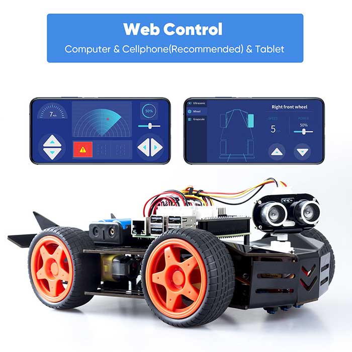 Raspberry Pi Smart Car Kit - Picar-4WD | SunFounder