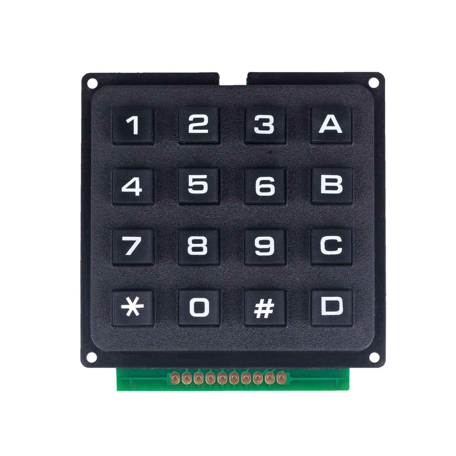 16 Keys Matrix Keypad 4x4 Membrane Keyboard Module | SunFounder