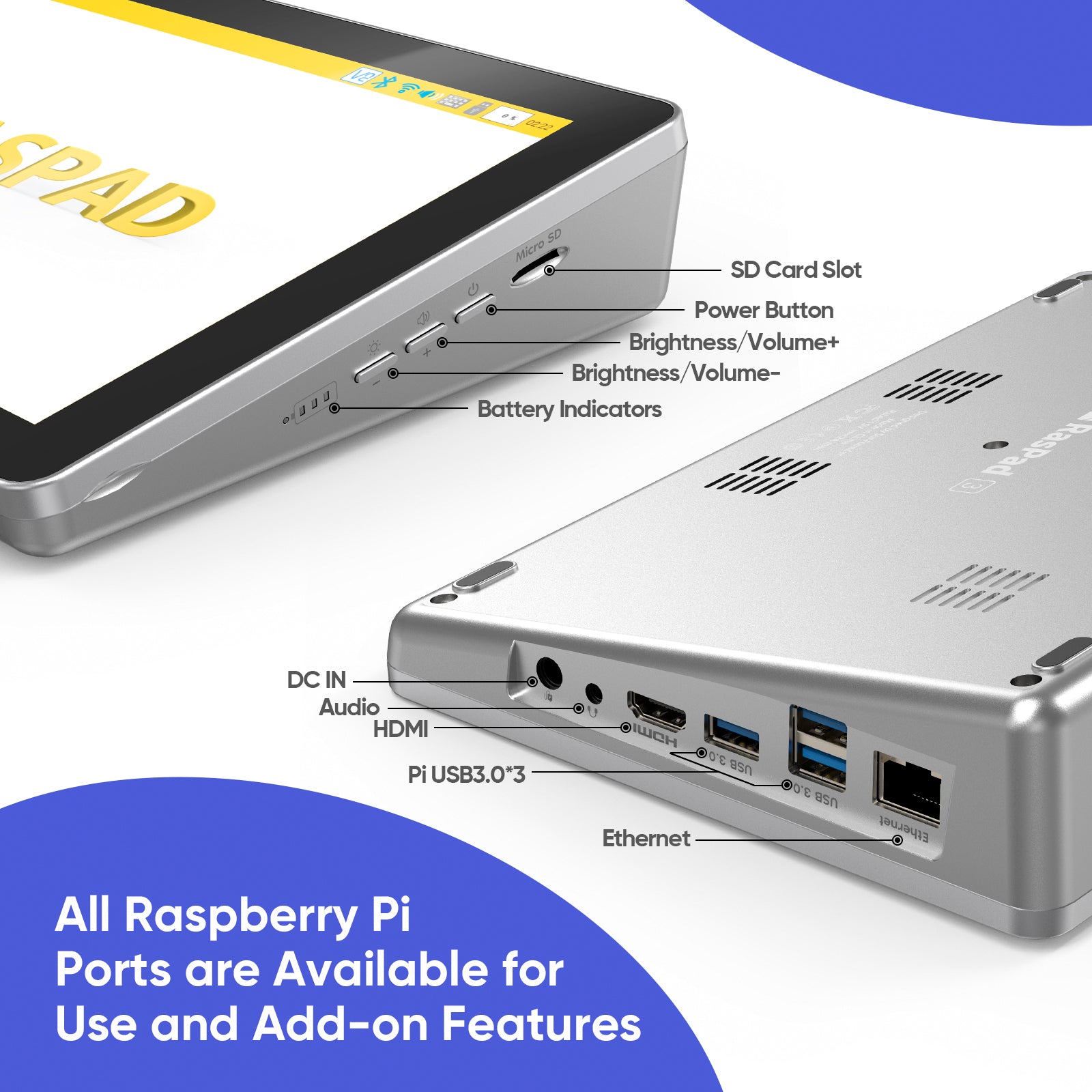 RasPad 3.0 - an All-in-One Portable Raspberry Pi Tablet to Learn ...