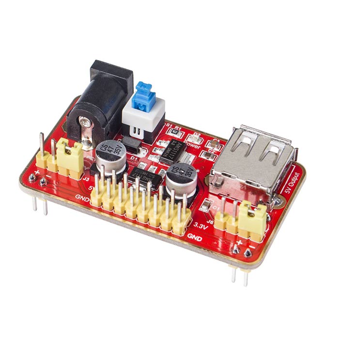 MB102 Breadboard Power Supply Module 3.3V/5V Solderless Breadboard ...