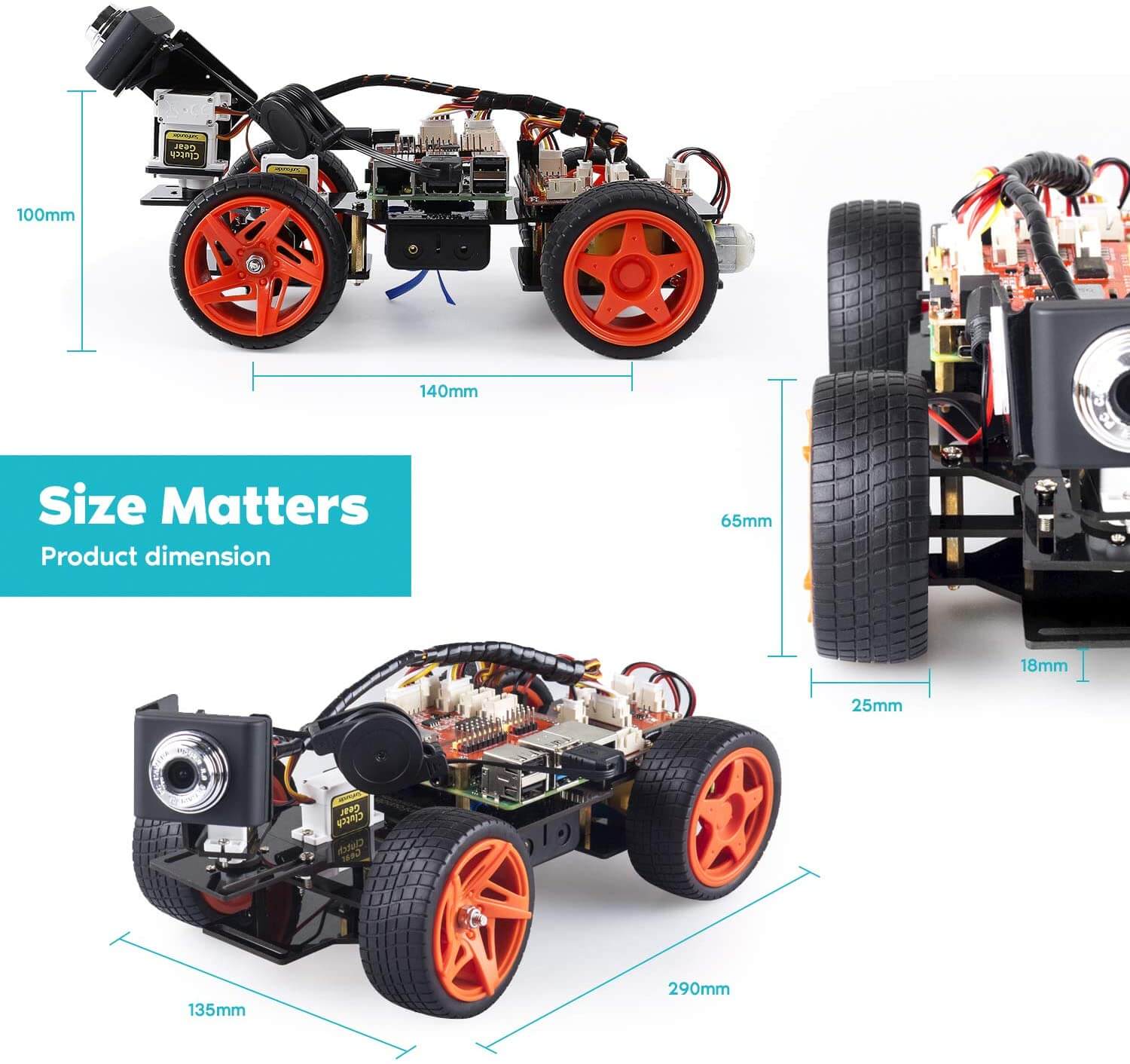 Raspberry Pi Video Car Kit - Picar-V | SunFounder