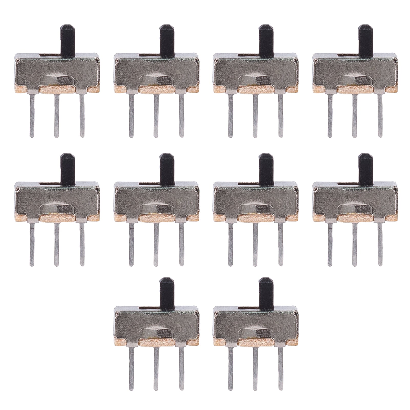 10PCS High Knob 3 Pin 2 Position Breadboard-Friendly SPDT Slide Switch ...