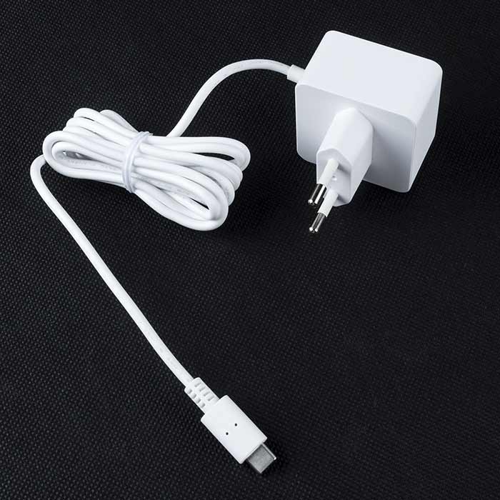 Wall Adapter Power Supply for Raspberry Pi 4/3B+/3B - 5.1VDC, 3.0A, 15